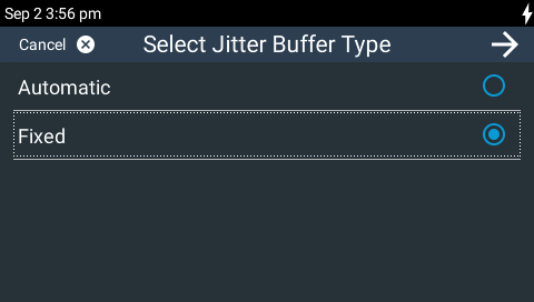 Configuring the Jitter Buffer