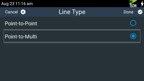ISDN Module Settings